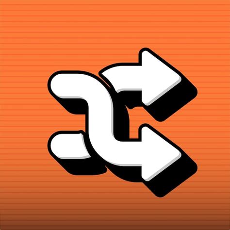 Premium Vector Stylish Black And White Two Way Arrows Icon With