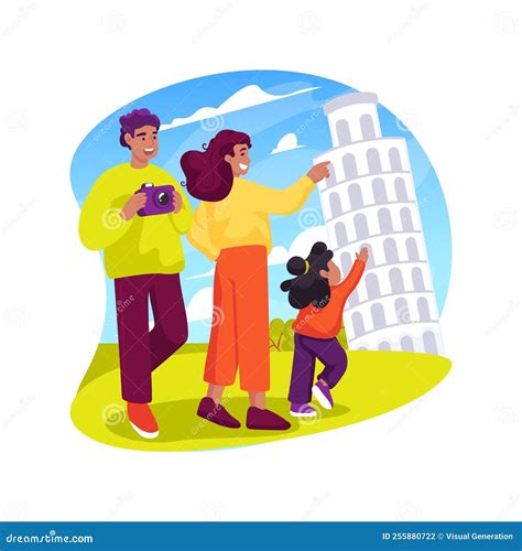 Sightseeing Isolated Cartoon Vector Illustration Stock Vector