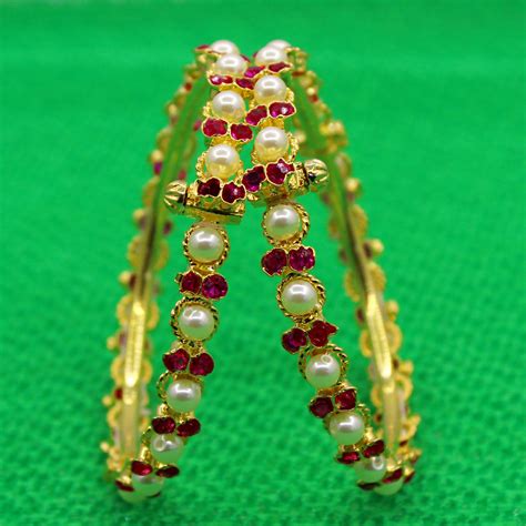 Moti Tode Buy Puneri Moti Tode Online Pearl Bangles Sonchafa
