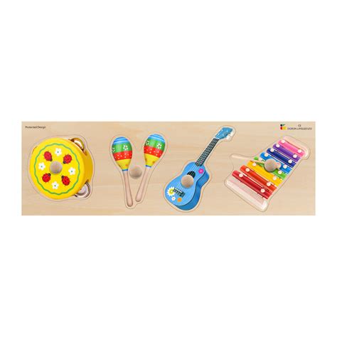 Musical Instruments Giant Puzzle Edushape