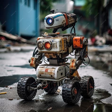 Premium Ai Image Robots In Emergency Response Premium Ai Image Robots In Emergency Response