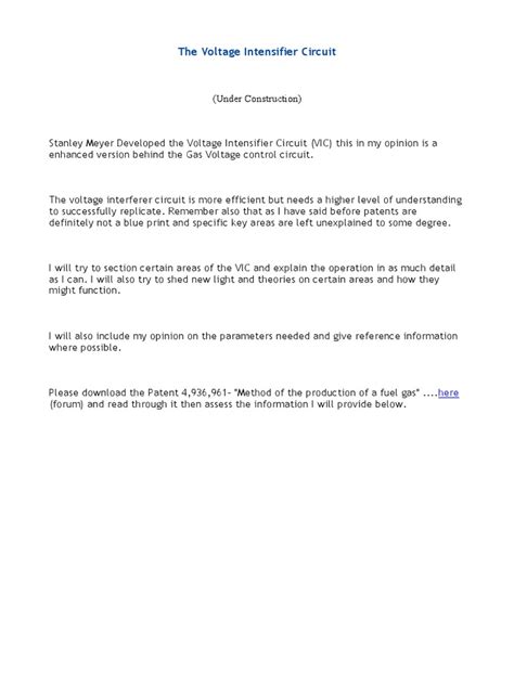The Voltage Intensifier Circuit Pdf Inductor Transformer The Voltage Intensifier Circuit Pdf Inductor Transformer