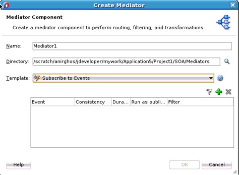 getting started with oracle mediator