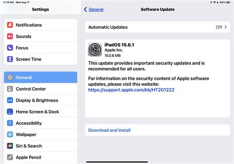 ios 15 6 1 and ipados 15 6 1 updates released with security fix