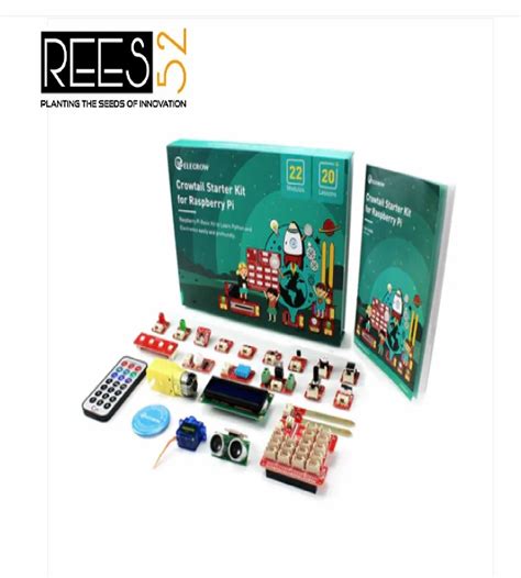 Crowtail Starter Kit For Raspberry Pi Programming Learning Kit