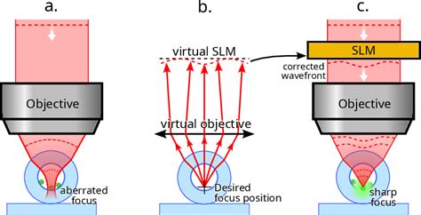 Figure 1 From Model Based Aberration Corrected Microscopy Inside A Glass Tube Semantic Scholar