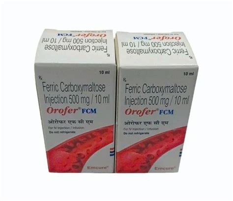 Orofer Fcm 500mg Injection At ₹ 1800 Vial Ferinject Injection In Gurugram Id 2851786097833