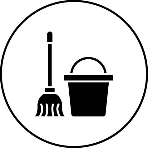 Mop Bucket Vector Icon 31563117 Vector Art At Vecteezy