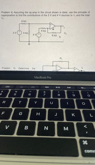 Solved Problem Assuming The Op In The Circuit Shown Chegg