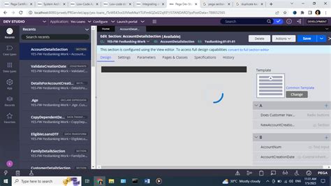 Template Not Loading Support Center