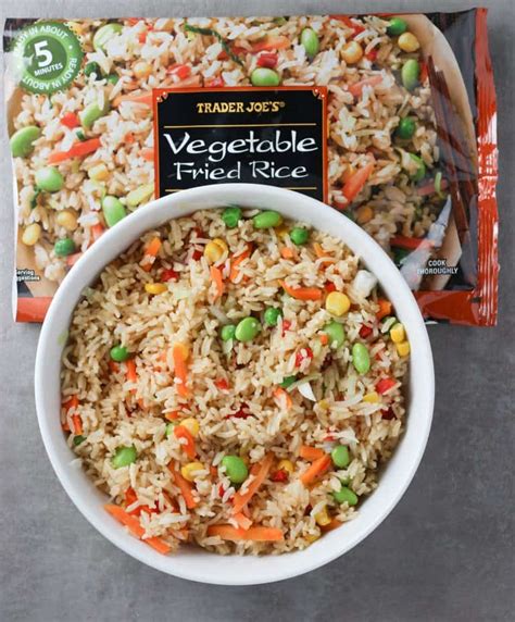 Trader Joes Vegetable Fried Rice