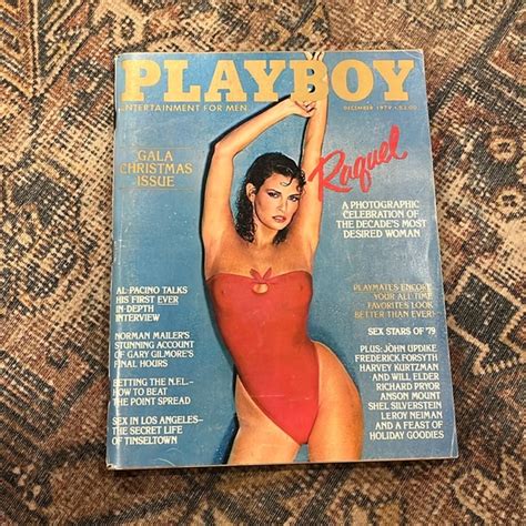 Playboy Other Playboy Raquel Welch December 979 Poshmark