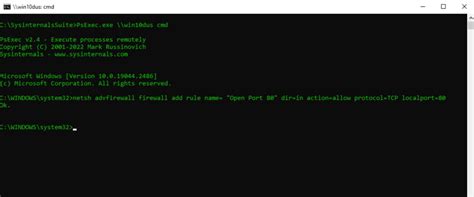 Sysinternals And Its Psexec Tool