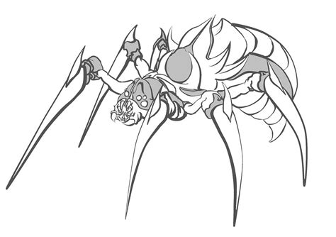Spider Coloring Page