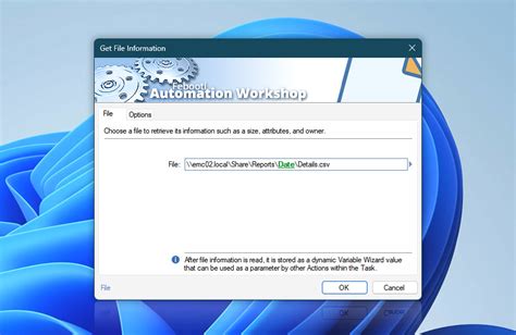 Get All Information About A File