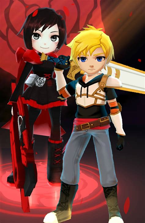 Amity Arena Legendary Cards Ruby Rose Jaune Arc Ruby Rose