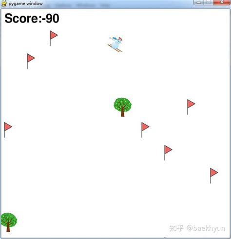 【小游戏合集】之用python制作一个滑雪小游戏~太适合上班摸鱼玩了。 知乎 【小游戏合集】之用python制作一个滑雪小游戏~太适合上班摸鱼玩了。 知乎