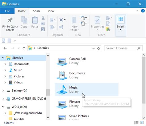 Windows 10 Tip Make Libraries Show Up In File Explorer