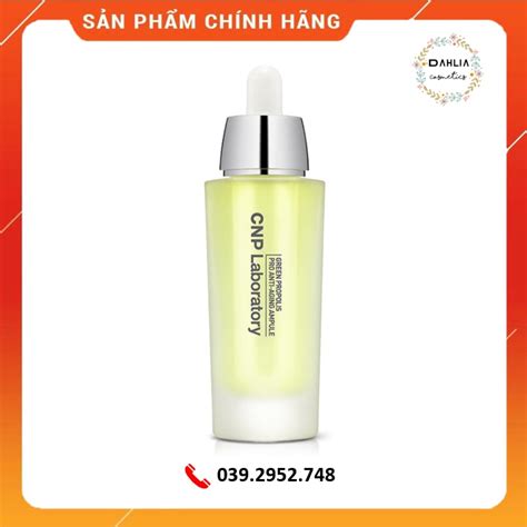 Tinh Chất Keo Ong Xanh Chống Lão Hóa Cao Cấp Cnp Laboratory Green Propolis Pro Anti Aging Ampule