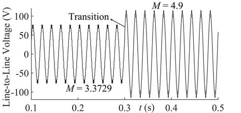 Transition Of Line To Line Output Voltage Of Mmcc From M 33729 N