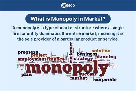 Monopoly In Economics Definition Features Types And Examples Unstop
