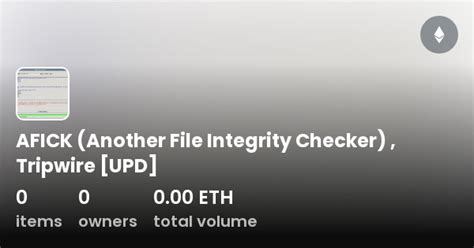 Afick Another File Integrity Checker Tripwire [upd] Collection