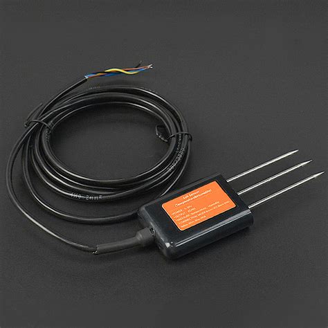 RS MODBUS RTU Soil Temperature And Moisture Sensor IP V