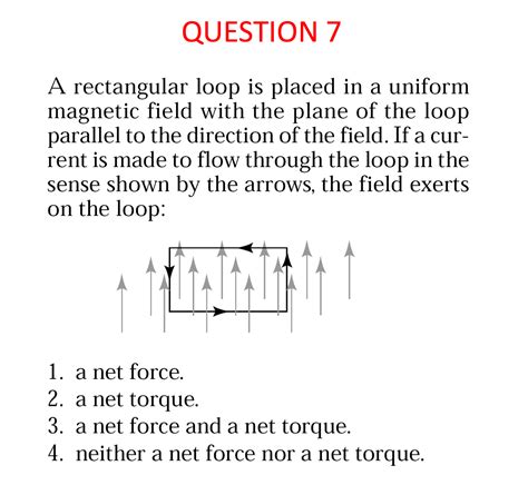 Solved A Rectangular Loop Is Placed In A Uniform Magnetic