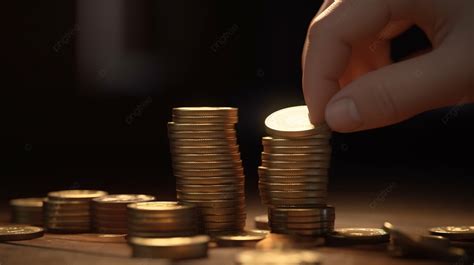 손으로 동전 더미를 모으는 3d 저축 저장 돈 성장 돈을 절약 배경 일러스트 및 사진 무료 다운로드 Pngtree