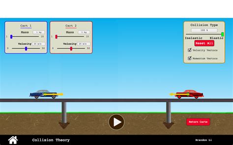 Github Brandonli8collision Theory An Interactive Simulation In