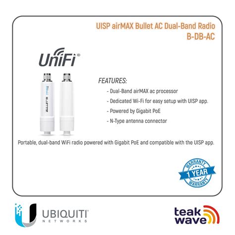 Ubiquiti BULLET AC B DB AC Teakwave