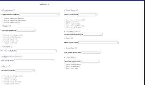 Candidate Security Profile Page Not Visible When I Create The Data Role — Cloud Customer Connect
