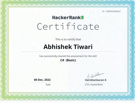 abhishek tiwari on linkedin hakerrank