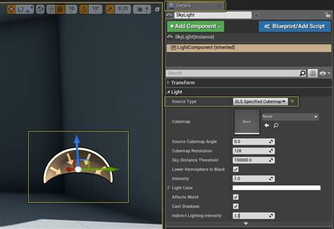 Reflection Environment Unreal Engine Documentation