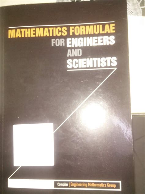 Rppjj Usm Mathematics Formulae For Engineers And Scientists