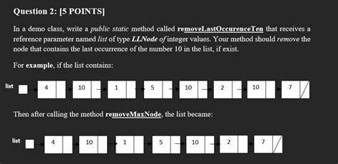 Solved Question 2 5 Points In A Demo Class Write A