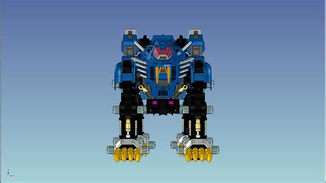 Zoids Robot With Claws 3d Model Cgtrader