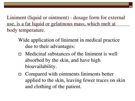Ppt Liniments Powerpoint Presentation Free Download Id 4513932