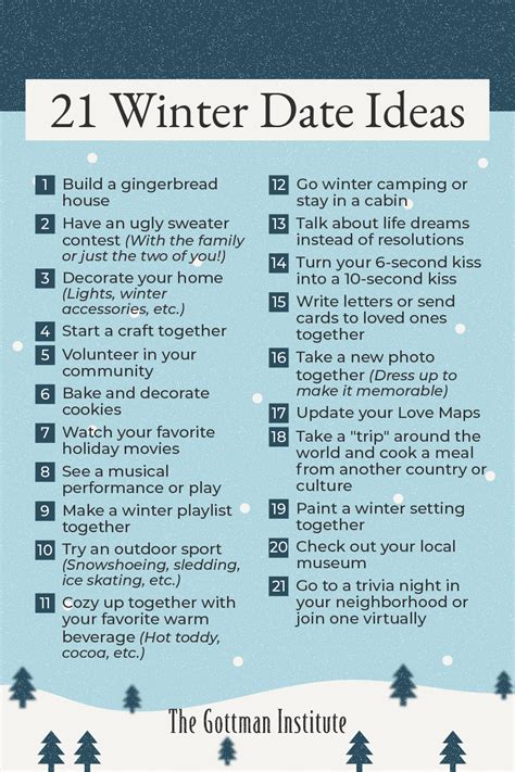 20 Of The Best Cozy Winter Date Ideas Artofit