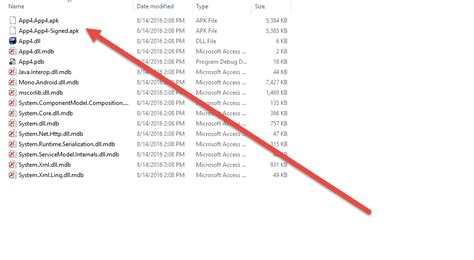 Android C Xamarin Cant Find Apk After Exporting Aaptexe Exited