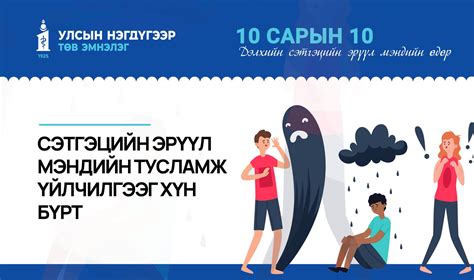 🌍Дэлхийн сэтгэцийн эрүүл мэндийн өдөр 10 САРЫН 10 СЭТГЭЦИЙН ЭРҮҮЛ