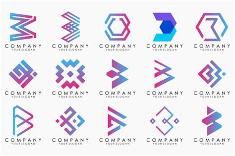 창조적 인 편지 B 로고 디자인 템플릿 세트 고급 스러움 우아한 간단한 사업을위한 아이콘 3에 대한 스톡 벡터 아트 및 기타 이미지 Istock