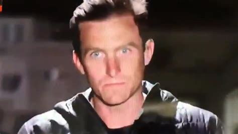 Matt Bradley Nbc Reporter Grooms Hair With Spit On Live Tv