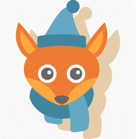 크리스마스 모자 모자 만화 크리스마스 스카프 래스터 그래픽 개 캐릭터 Png Klipartz