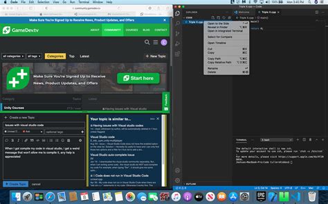 Issues With Visual Studio Code Ask GameDev Tv