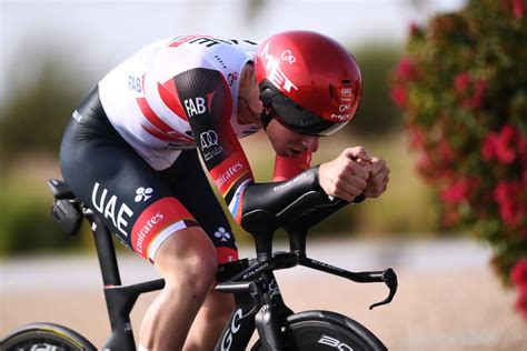 Tadej Pogacar On Track At Uae Tour After Impressive Time Trial Cyclingnews