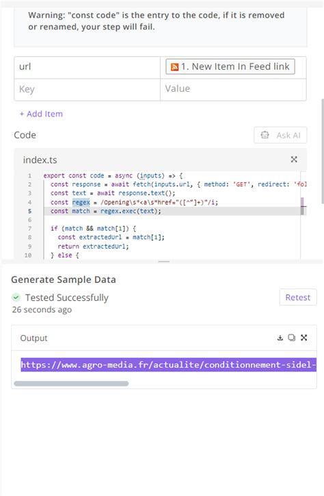 How To Write An Request To Get The Final Url Of A Redirected One