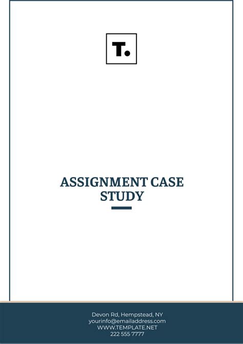 Free Case Study Templates To Edit Online And Print