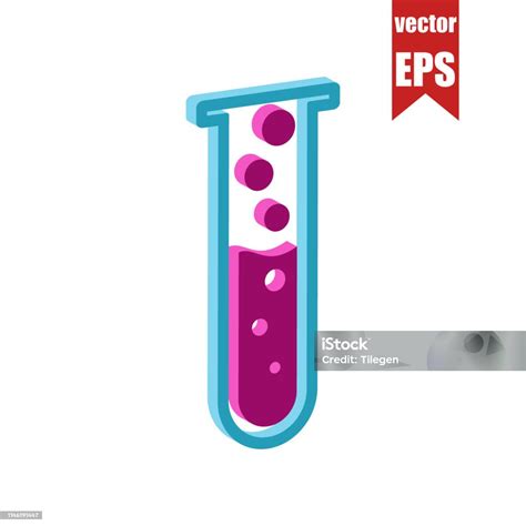 화학 테스트 아이콘입니다 등각 투영 및 3d 뷰를 표시 합니다 0명에 대한 스톡 벡터 아트 및 기타 이미지 0명 3차원 형태 건강 진단 Istock