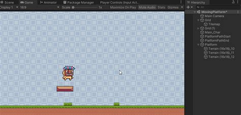 Unity Create A Moving Platform The Player Character Can Stand On Player Character Unity